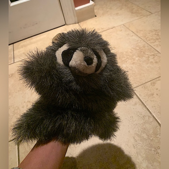 Folkmanis Puppets | Toys | Folkmanis Baby Raccoon Puppet | Poshmark